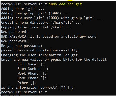 Setup GIT Repository In Ubuntu VPS Knowledge Management
