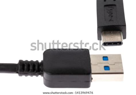 Usb Type C Data Power Cable Stock Photo 1413969476 Shutterstock