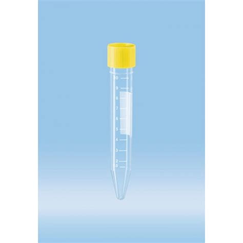 Пробирка 10мл, 16х100мм коническая с закруч.