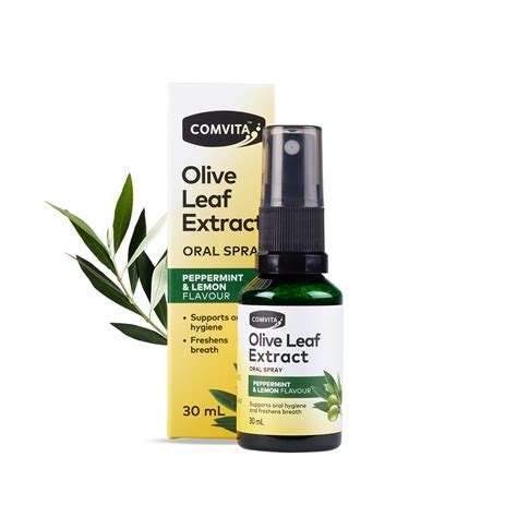 Buy Oral Spray Olive Leaf Extract Comvita Australia