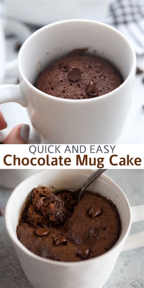 Quick Mug Cake Microwave Recipes Artofit