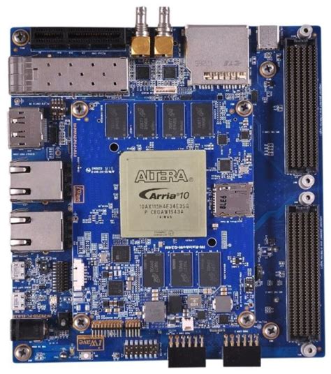 Iwaves Arria 10 Gx Fpga Som Latest High End Fpga Solution