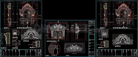 383 Free Download Of Cad Drawings Of European Classical Architectural