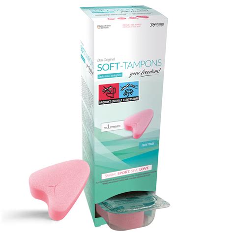 Stringless Soft Tampons Menstrual Period Sponges 10 Pack Sexyland