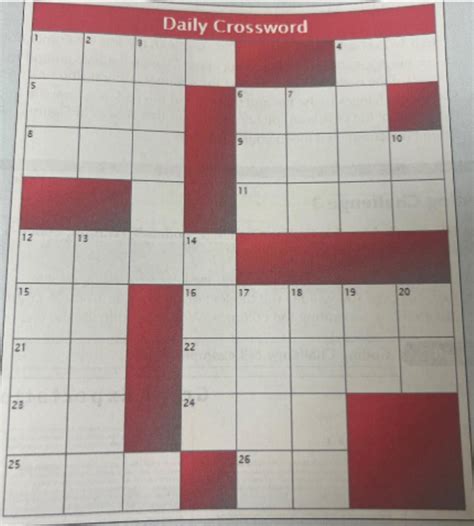 Solved Write The Html And Css For The Crossword Puzzle Image Chegg