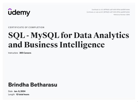 Brindha Betharasu On Linkedin Sqlfordataanalytics Dataanalytics Certification