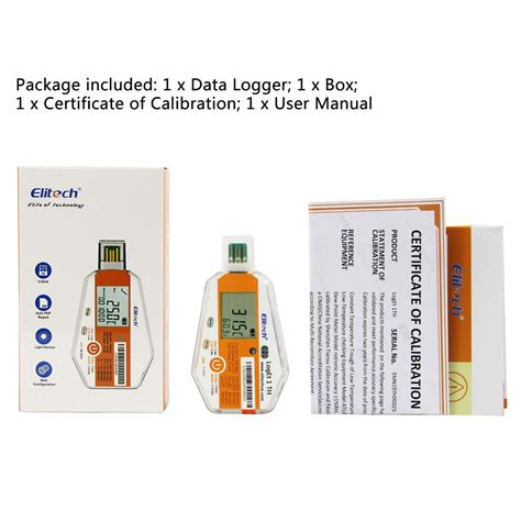 Medidor De Temperatura Y Humedad Elitech Loget 1th Data Logger Gps En