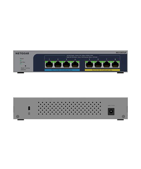 MS TUP Port Multi Gig G PoE Smart Cloud Switch NETGEAR