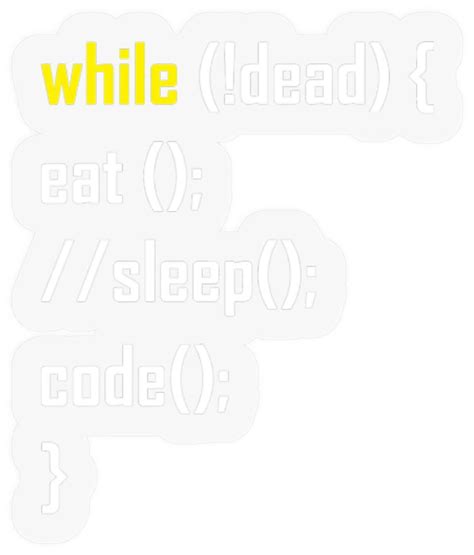 Eat Sleep Code Repeat Coding Programmer T Stickers Sold By