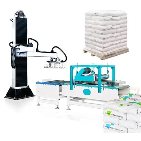 Fast Speed Automatic Palletizing Stacking Machine Bottle Carbon Bag Robot Stacker Single Column