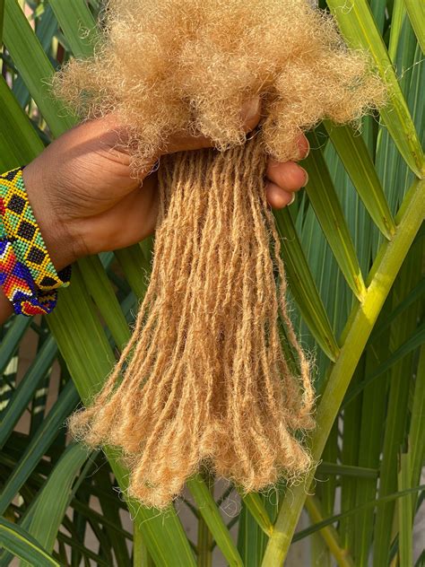 Extra Small Loc Extensions 100 Locs Per Bundle 100 Afro Kinky Hum Natural Black 6