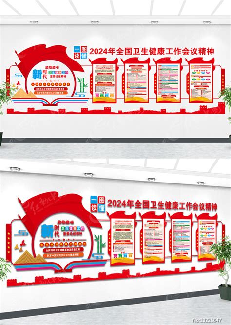 2024年全国卫生健康工作会议党建宣传墙图片下载红动中国