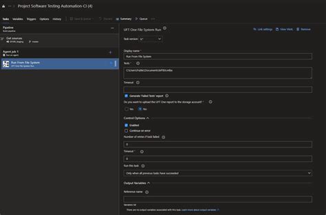 Integration Between Azure Devops Pipeline And Uft Tests Functional