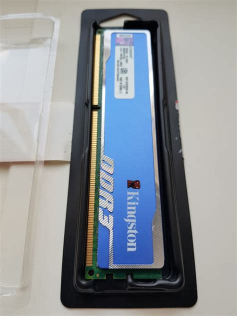 Kingston Hyperx Blu 12gb 3x 4gb 1333mhz Ddr3 Cl9 Dimm