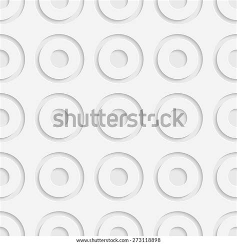 Seamless Circle Ring Pattern Vector Soft Stock Vector Royalty Free 273118898 Shutterstock