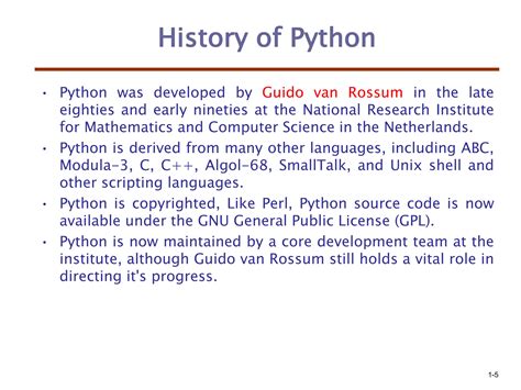Python Introduction All The Studentsppt