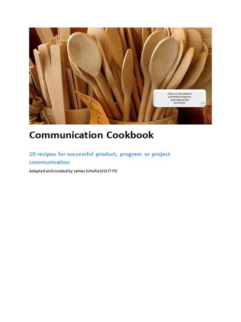 Communication Cookbook Pdf