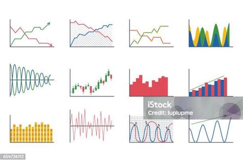 원형 차트 다이어그램 및 평면 아이콘 Infographics 바 비즈니스 데이터 그래프 분석 요소 격리 된 프레 젠 테이 션 보고서 정보 벡터 일러스트 레이 션 디자인