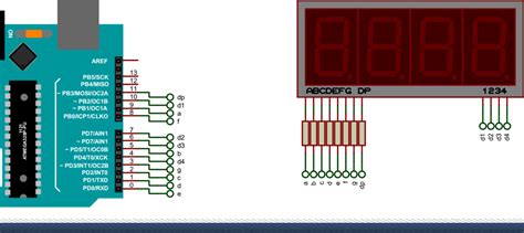 راه اندازی سون سگمنت با آردوینو یوبرد