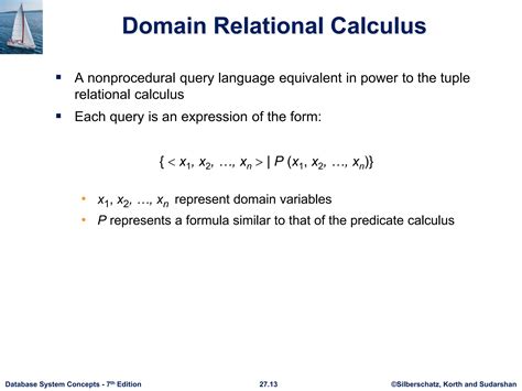 Dbms Formal Relational Query Languages Relational Calculus Pdf Databases Computer Software