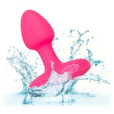 Cheeky Gems Small Rechargeable Vibrating Anal Probe Pink Sex Toys