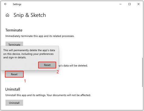 Snip And Sketch Not Working Here Are The Top 4 Solutions Minitool Partition Wizard