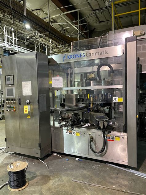 Krones Model Canmatic Rotary Labeling Machine International Packaging Company