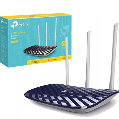 Roteador Tp Link Dual Band Mbps Antenas Archer C Ver