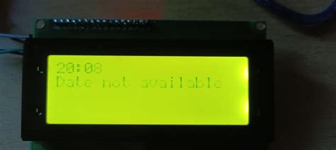 Contrast Artifacts Fault On Lcd2004 Display Images Displays
