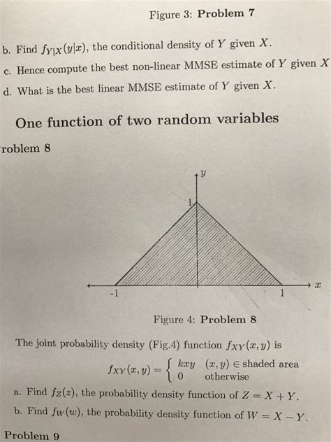 Solved Find Fyxyx The Conditional Density Of Y Given