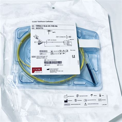 Nuevo Cook Medical G23773 Coda Balloon Catheter Disposables General