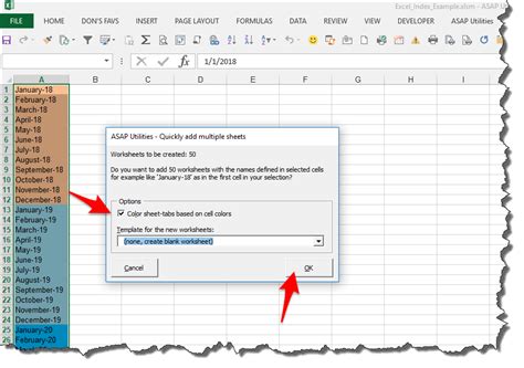Microsoft Excel — How Do I Quickly Create A Workbook With Multiple Tabs
