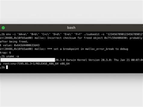 Recent Root Giving Sudo Bug Also Impacts Macos Zdnet