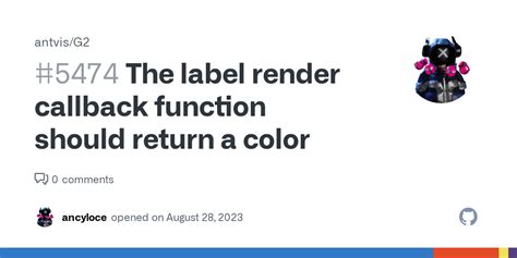 V5 The Label Render Callback Function Did Not Return A Color · Issue