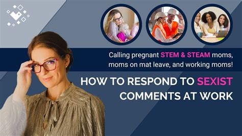 How To Respond To Sexist Comments At Work YouTube