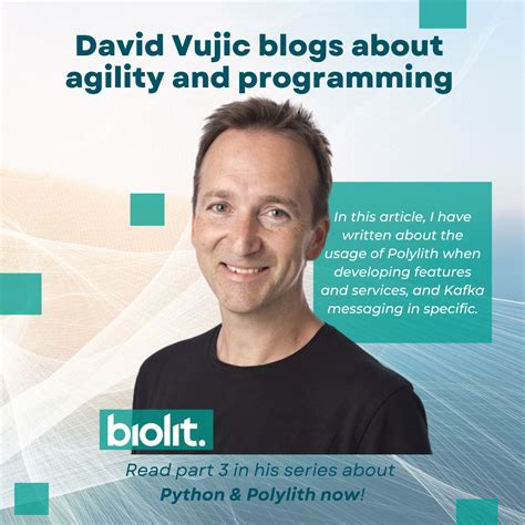 Biolit On Linkedin Python Kafka Polylith Clojure Programming