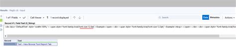 Solved Multiple Lines And Different Text Sizes In Report Alteryx