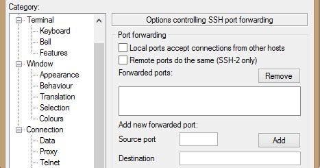 How To Make SSH Tunnel With PuTTY Leknarm S Blog