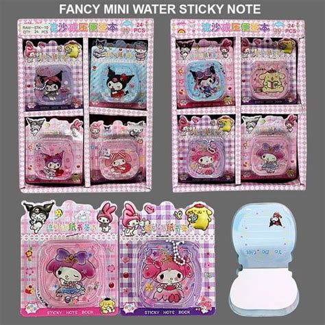 Laminated Paper Cover Glue Bound Fancy Mini Water Sticky Note At Best