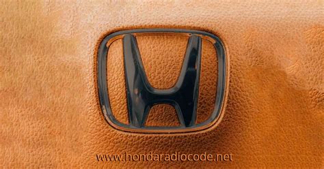 Free Honda Radio Codes List