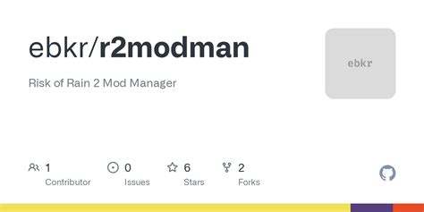 GitHub Ebkr R2modman Risk Of Rain 2 Mod Manager GitHub Ebkr R2modman Risk Of Rain 2 Mod Manager