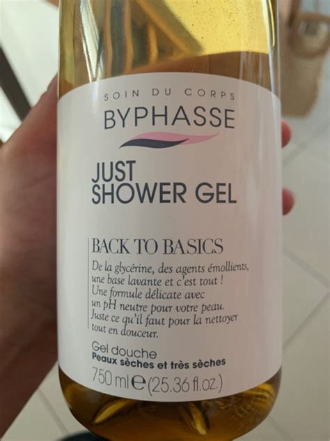 Byphasse Just Shower Gel 750 Ml Inci Beauty