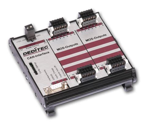 163264 Control Digital 24v Pwm Outputs Via Can Bus Deditec