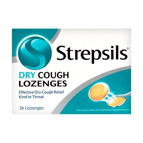Strepsils Dry Cough Dextromethorphan Hydrobromide 5mg Lozenge 36s Price In The Philippines