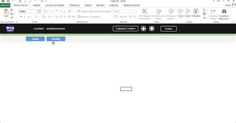 Planilha Login Excel VBA Wesdigital