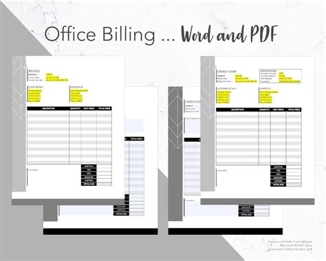 Office Filing System Template