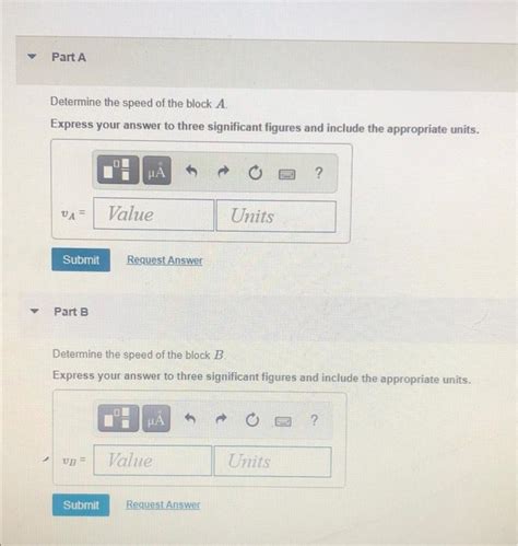 Solved The Spring Is Fixed To Block A And Block B Is Pressed Chegg Com