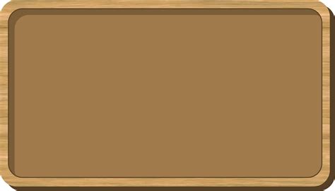 Wooden Panel For Game UI In Cartoon Style 10977244 PNG