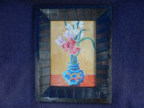 Yahoo オークション アンティーク 手彫りの木製フレーム 油絵 油彩画