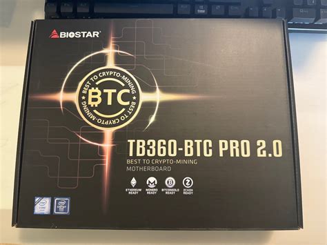 Biostar Tb360 Btc Pro Crypto Mining Motherboard 2 0 Computers And Tech Parts And Accessories